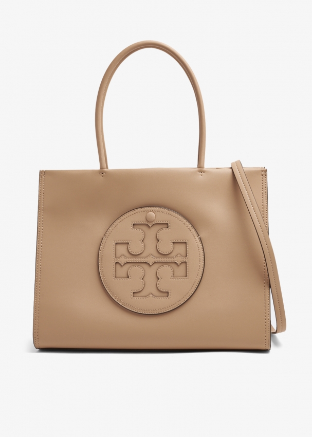 Tory Burch Ella Bio small tote bag for Women - Beige in UAE | Level Shoes