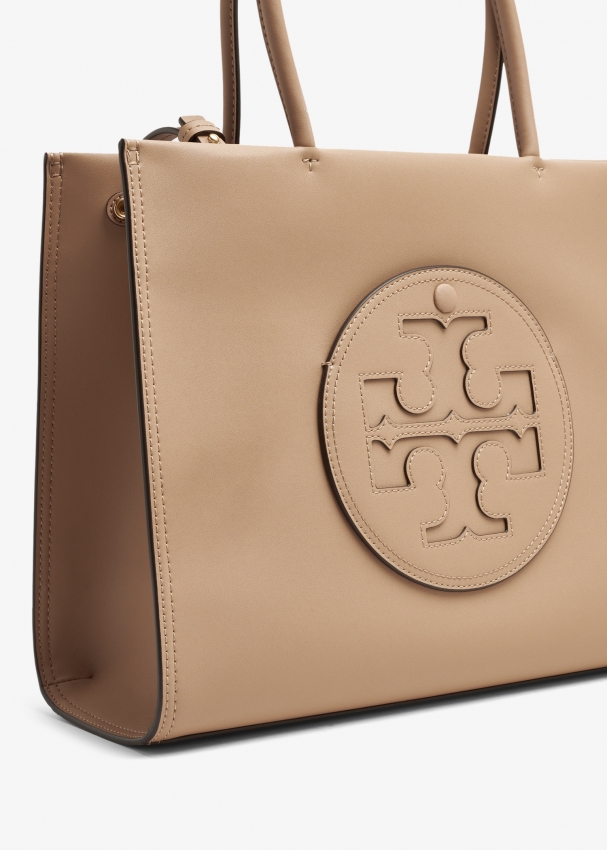 Tory Burch Ella Bio small tote bag for Women - Beige in UAE | Level Shoes