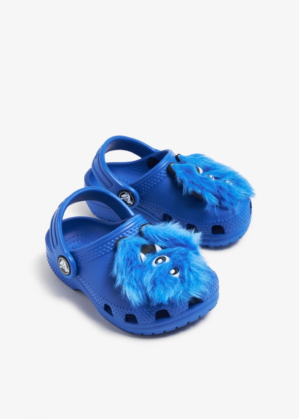 Crocs Classic I AM Monster clogs for Baby - Blue in UAE | Level Shoes