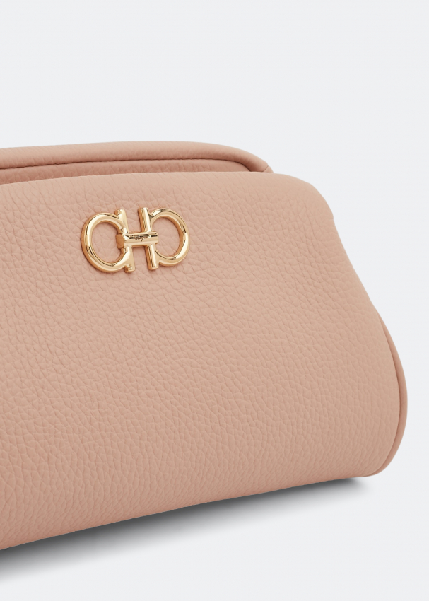 Ferragamo Gancini minibag for Women - Beige in UAE | Level Shoes