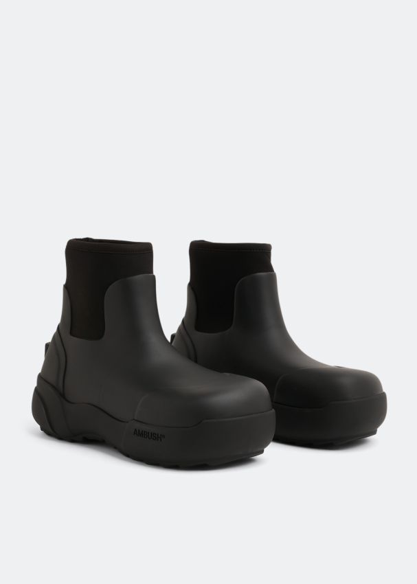 Ambush Rubber boots for Men - Black in UAE | Level Shoes