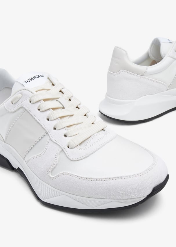 Tom Ford Jagga sneakers for Men - White in UAE | Level Shoes