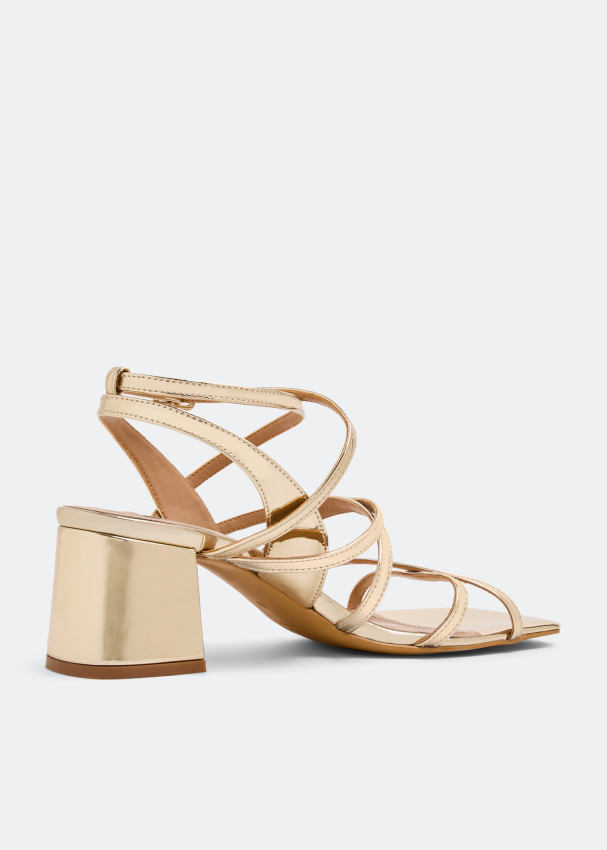 Vanina Sérénade sandals for Women - Gold in UAE | Level Shoes