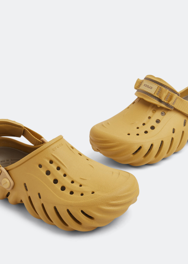 Crocs Echo clogs for Men - Yellow in UAE | Level Shoes