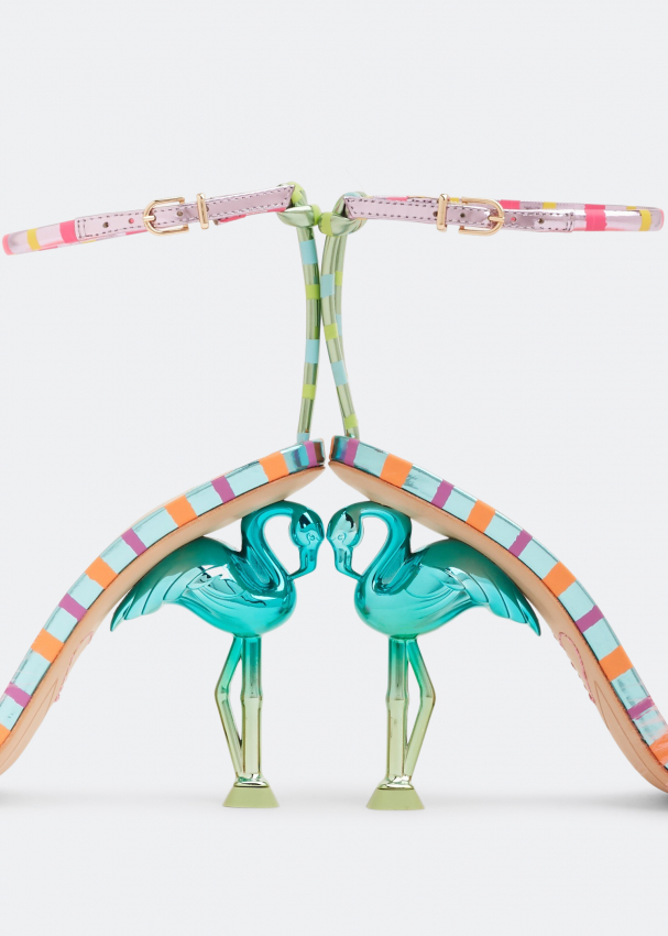 Sophia Webster Flo Flamingo sandals for Women - Pink in UAE | Level Shoes