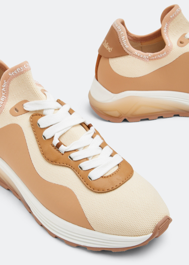 See By Chloé Brett sneakers for Women - Beige in UAE | Level Shoes