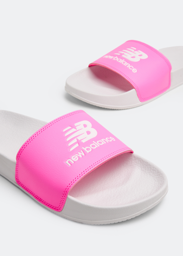 New Balance 50 slides for Women - Pink in UAE | Level Shoes