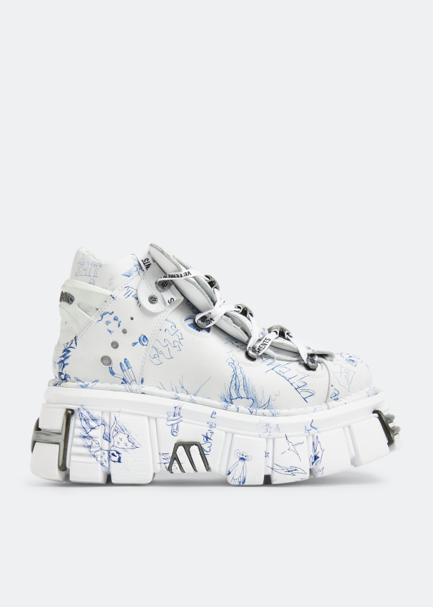 x New Rock platform sneakers