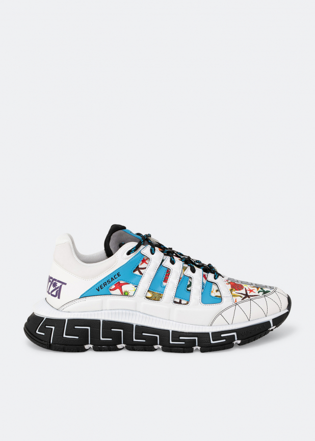 Versace Trigreca sneakers for Men - Blue in UAE | Level Shoes