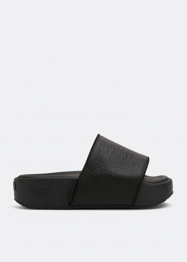 Adidas Y-3 slides for Women - White in UAE | Level Shoes