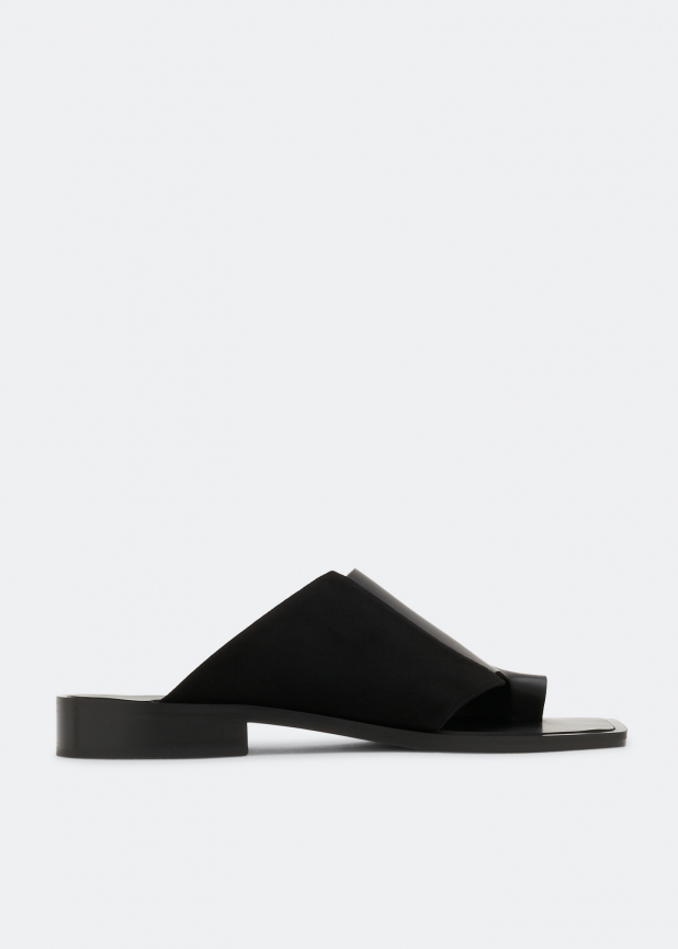 Buanne Apu sandals for Men - Black in UAE | Level Shoes