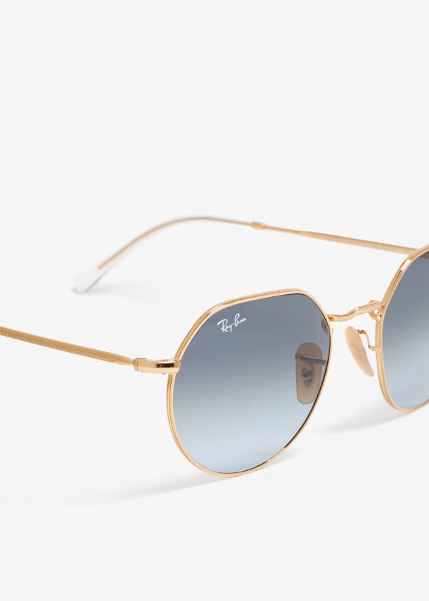 Ray-Ban Jack sunglasses for Men - Gold in UAE | Level Shoes