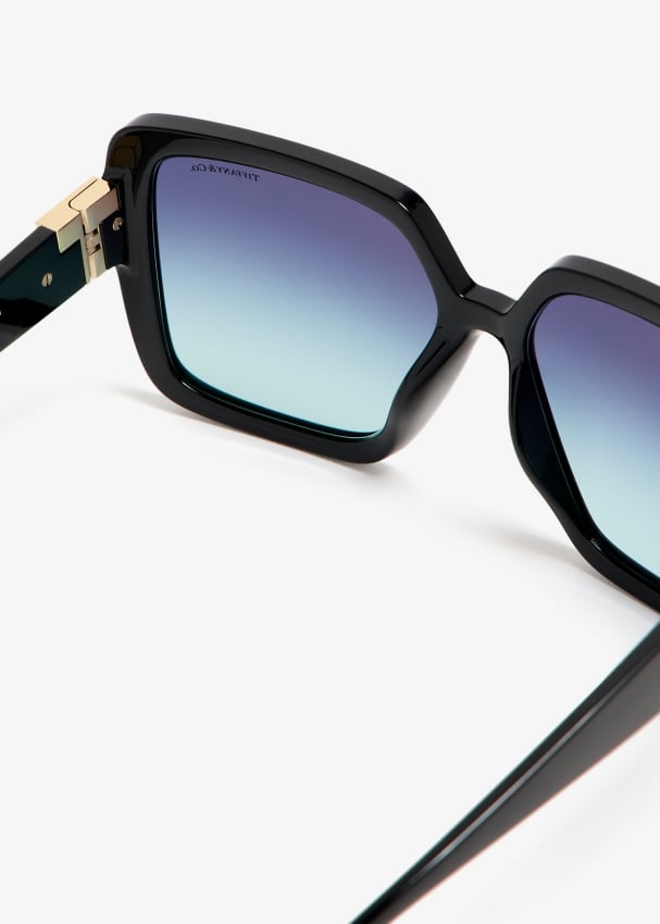 Tiffany & Co. Tiffany T sunglasses for Women - Black in UAE | Level Shoes