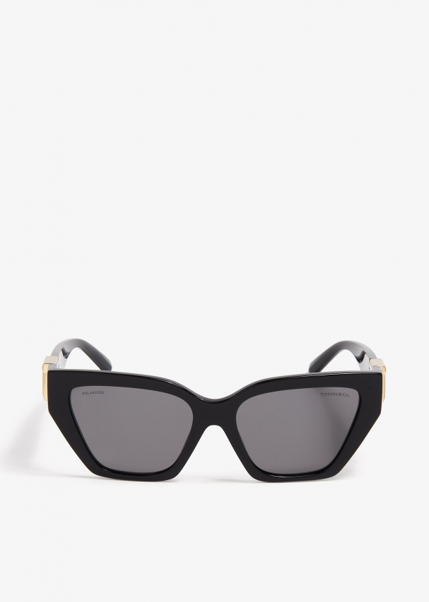 Tiffany & Co. Tiffany T sunglasses for Women - Black in UAE | Level Shoes