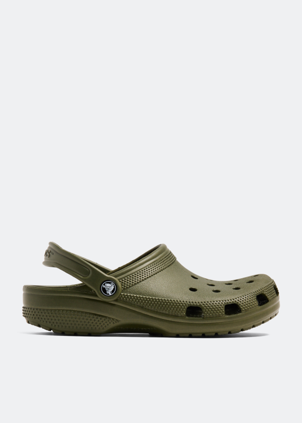 Crocs Classic clogs for Men - Green in Kuwait | Level Shoes