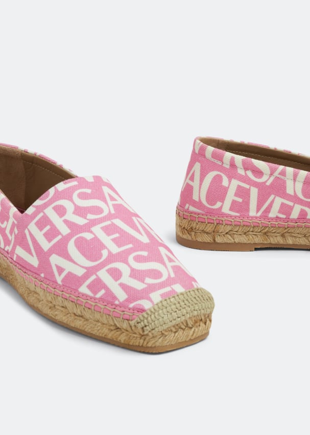 Versace Versace Allover espadrilles for Women - Pink in UAE | Level Shoes