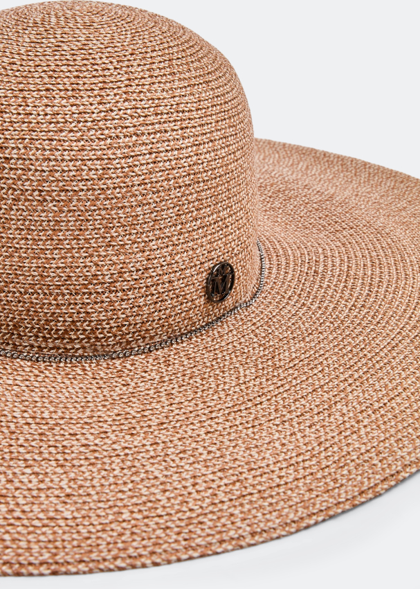 Maison Michel Blanche hat for Women - Beige in UAE | Level Shoes