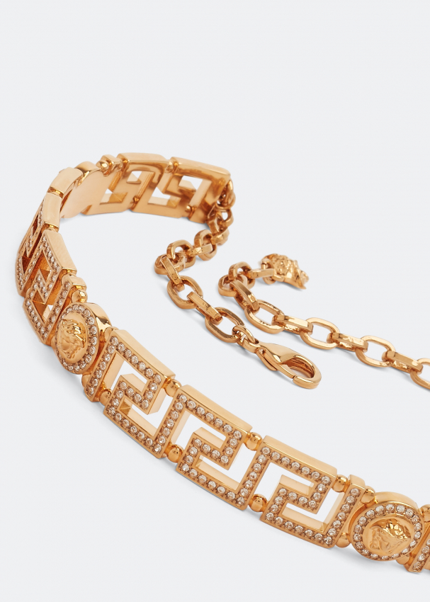 Versace Greca choker for Women - Gold in UAE | Level Shoes