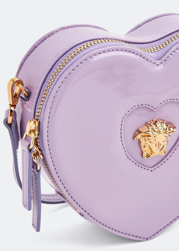 Versace Heart Medusa crossbody bag for Girl - Purple in UAE | Level Shoes