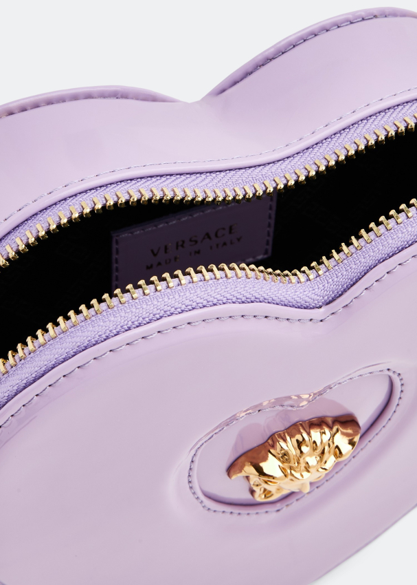 Versace Heart Medusa crossbody bag for Girl - Purple in UAE | Level Shoes