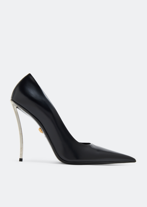 Versace Pin-point pumps for Women - Black in UAE | Level Shoes