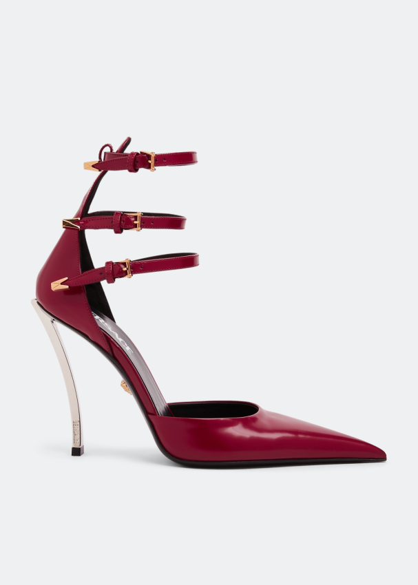 Versace Pin-point pumps for Women - Red in UAE | Level Shoes