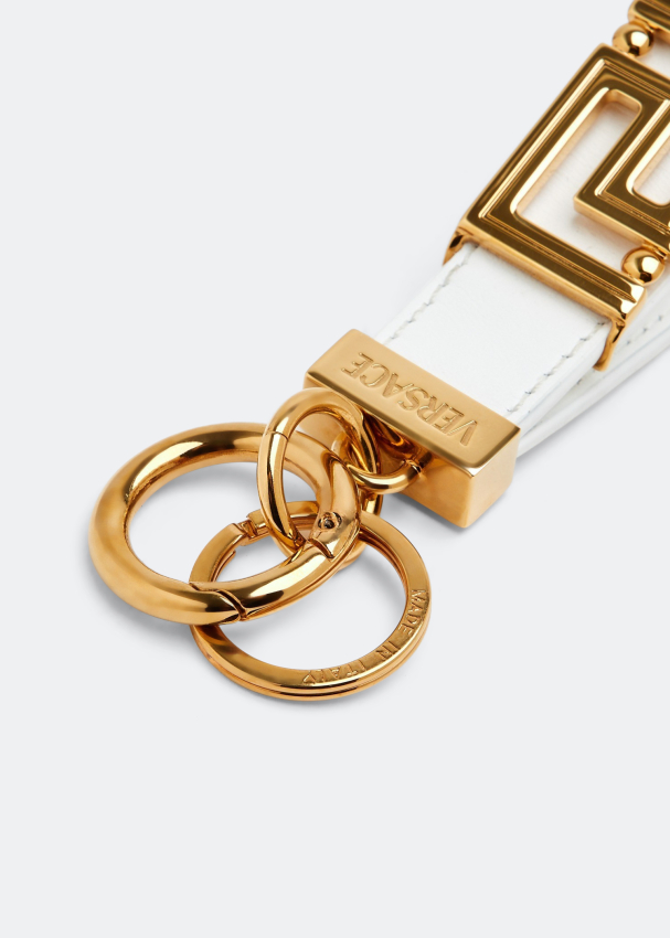 Versace Greca Goddess keychain for Women - White in UAE | Level Shoes