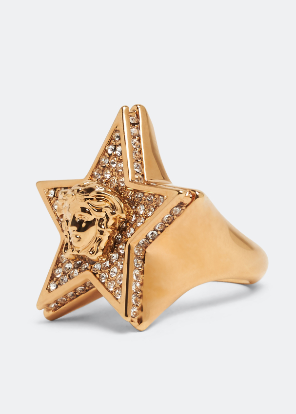 Versace Crystal Galaxy ring for Women - Gold in UAE | Level Shoes