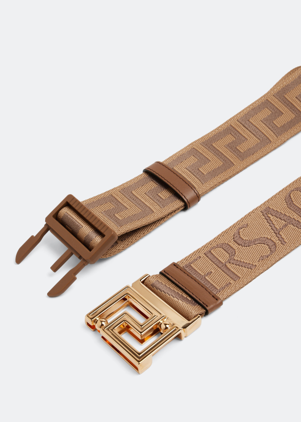 Versace Versace Allover reversible belt for Men - Brown in UAE | Level ...