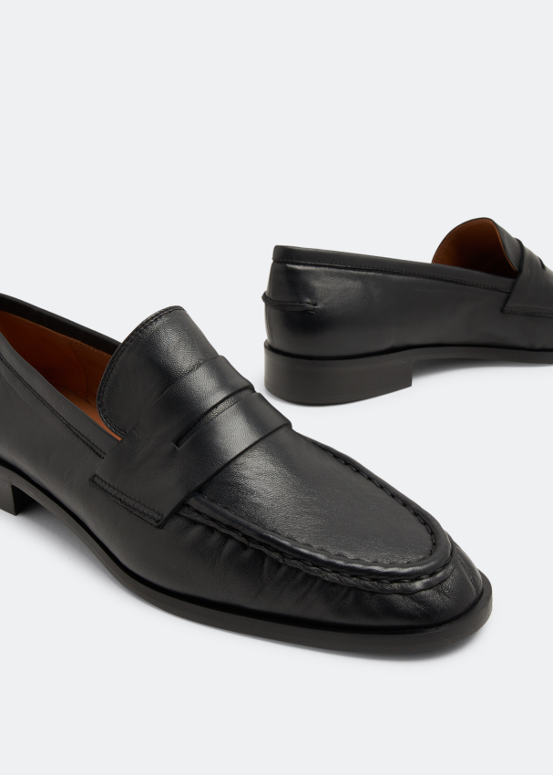 ATP Atelier Airola loafers for Women - Black in UAE | Level Shoes