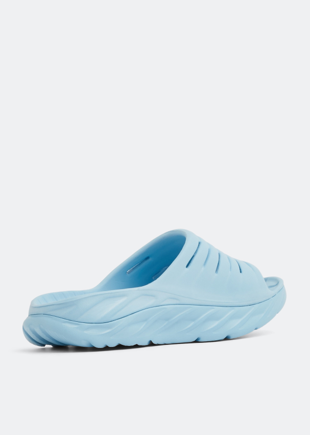 Hoka Recovery slides for Women - Blue in UAE | Level Shoes