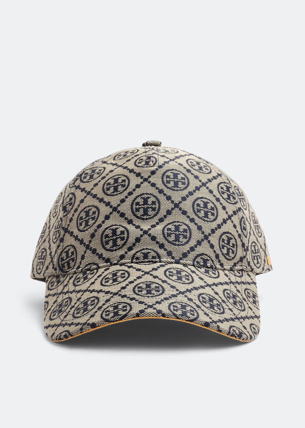 Tory Burch T Monogram baseball cap for Women - Blue in UAE | Level Shoes