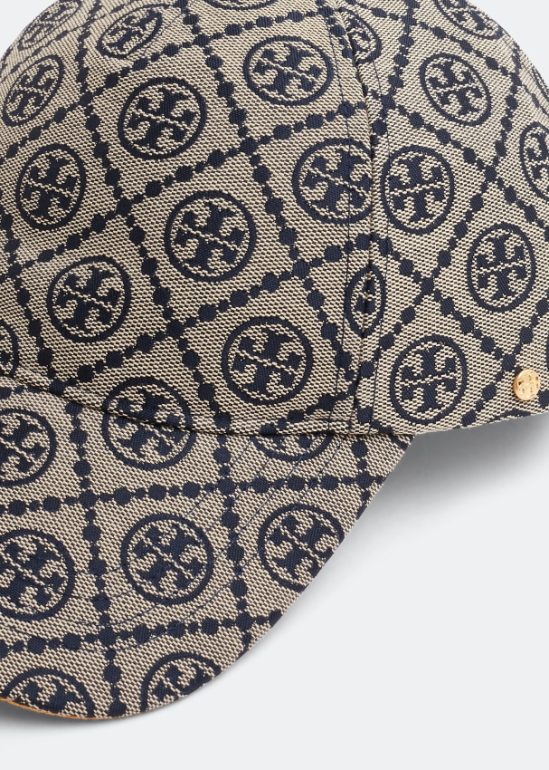 Tory Burch T Monogram baseball cap for Women - Blue in UAE | Level Shoes