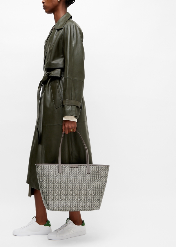 Tory Burch Ever-Ready tote bag for Women - Grey in UAE | Level Shoes