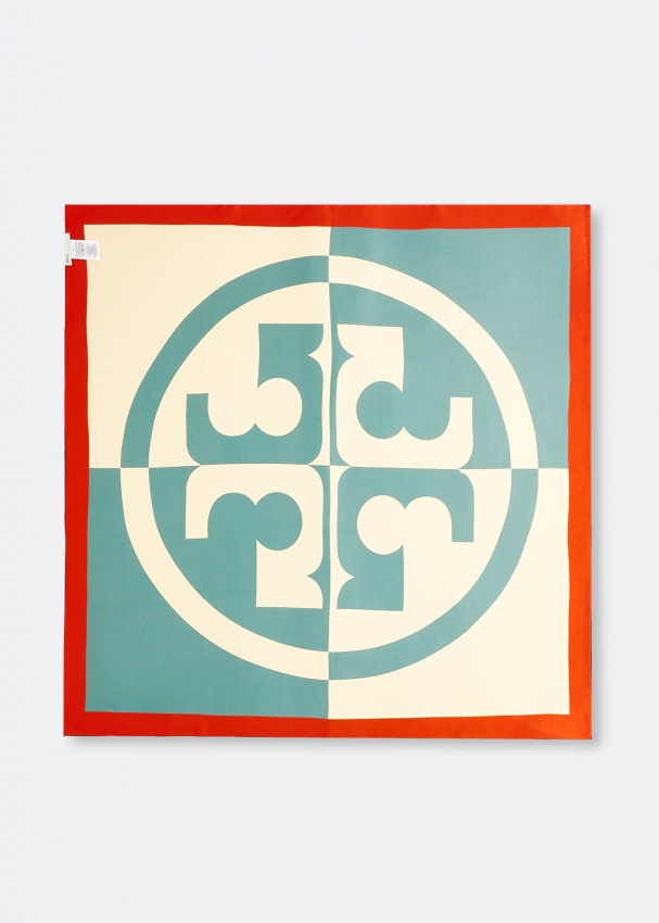 Tory Burch Colour-block reversible scarf for Women - Multicolored in ...