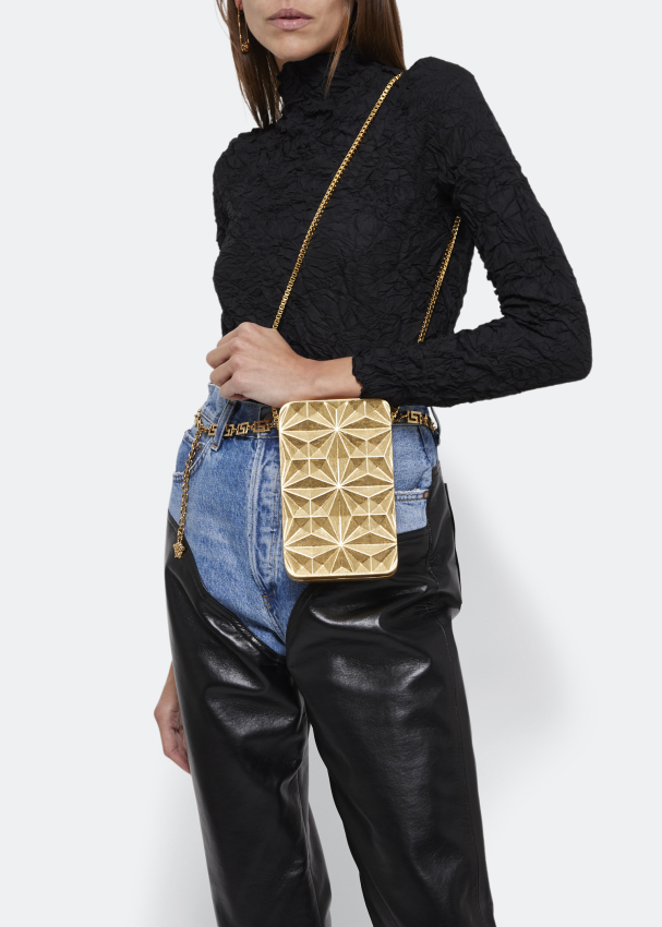 Sarah's Bag Solitaire Solo shoulder bag for Women - Gold in Oman ...