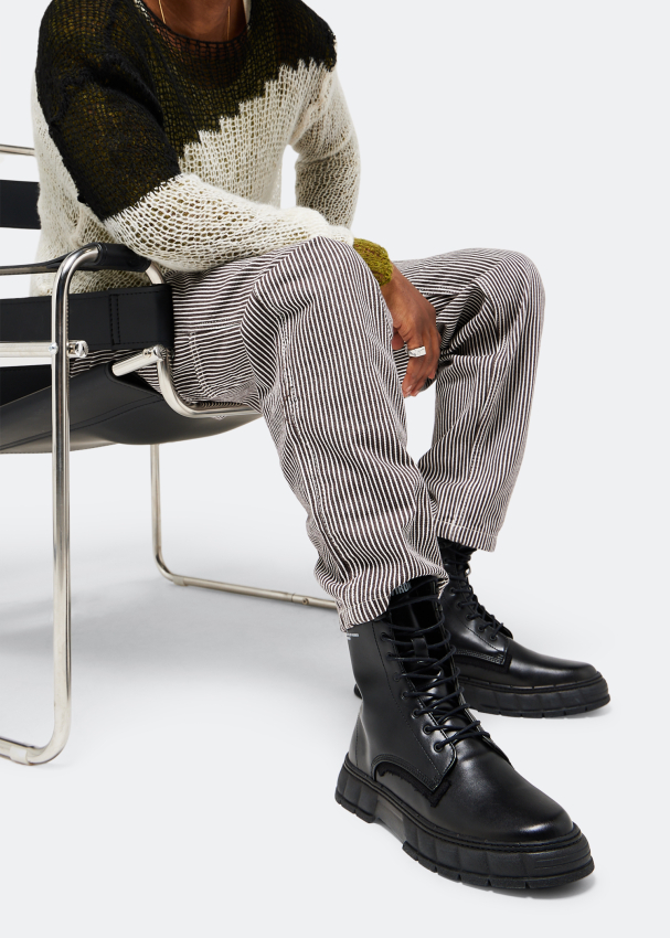 Viron 1992 boots for Men - Black in UAE | Level Shoes