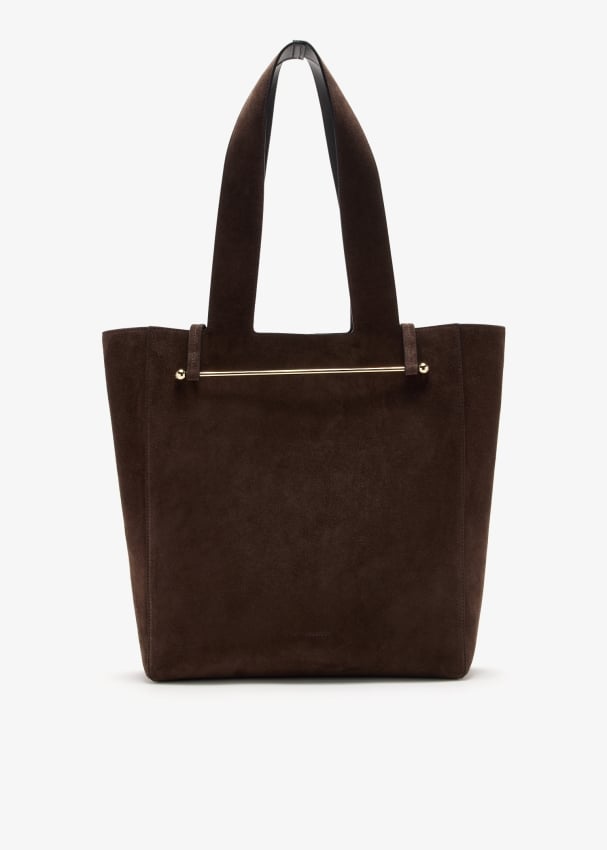 Strathberry Melody tote bag for Women - Brown in UAE | Level Shoes