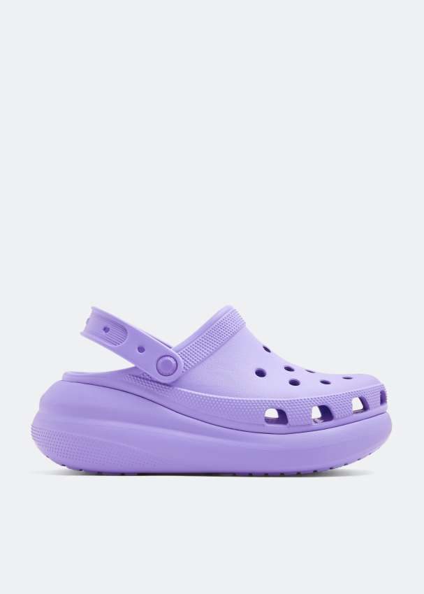 Crocs Classic Crush clogs for Women - Purple in UAE | Level Shoes