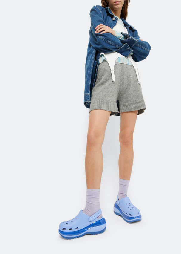 Crocs Classic Mega Crush clogs for Women - Blue in UAE | Level Shoes