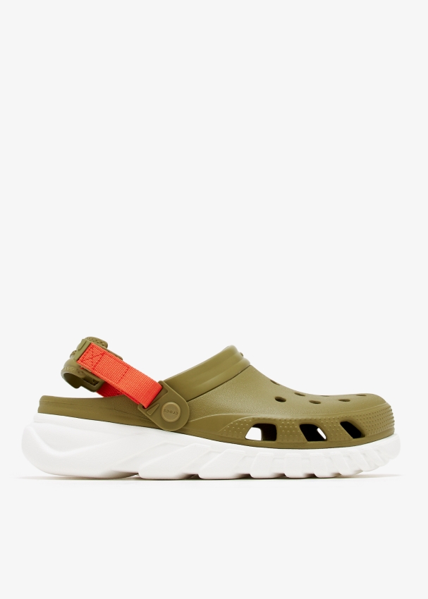 Crocs Duet Max II clogs for Men - Green in KSA | Level Shoes