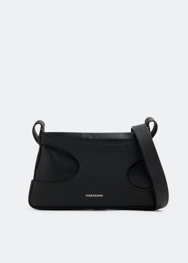 Ferragamo Mini cut-out bag for Women - Black in UAE | Level Shoes