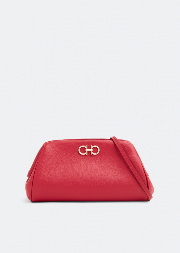 Ferragamo Gancini minibag for Women - Red in UAE | Level Shoes
