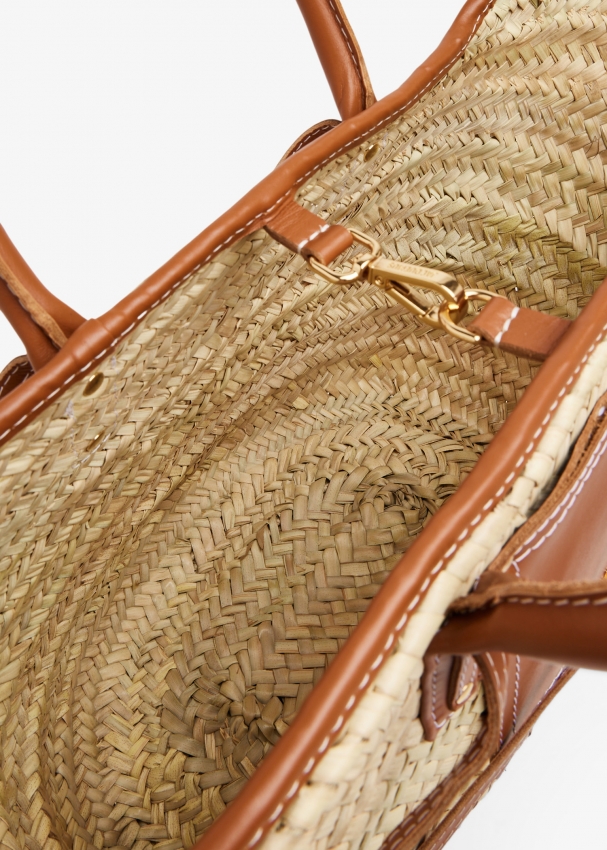 Jacquemus Le Panier Soli bag for Women - Brown in UAE | Level Shoes