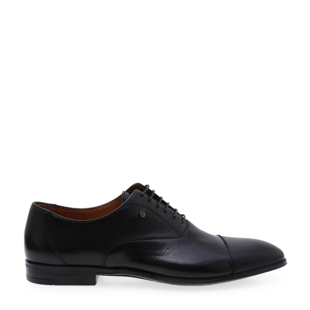 Stemar Leather Oxford shoes for Men - Black in UAE | Level Shoes
