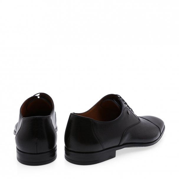 Stemar Leather Oxford shoes for Men - Black in UAE | Level Shoes