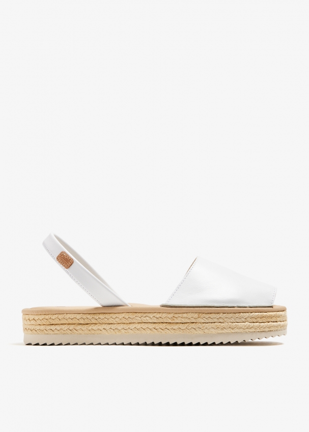 Castell Madona platform sandals for Women - White in KSA | Level Shoes