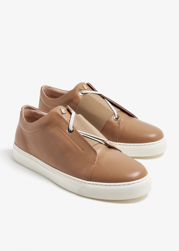 Daniel Essa Toi Et Moi sneakers for Men - Brown in Kuwait | Level Shoes