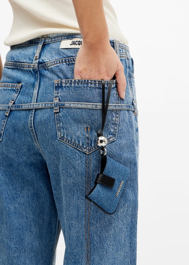 Jacquemus Le Porte Bisou case for Women - Blue in UAE | Level Shoes