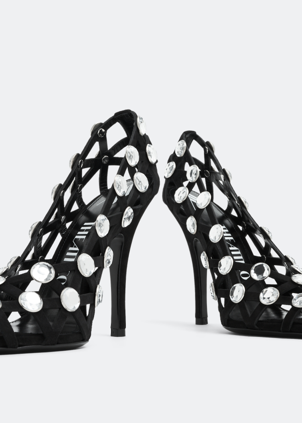 The Attico Grid pumps for Women - Black in UAE | Level Shoes